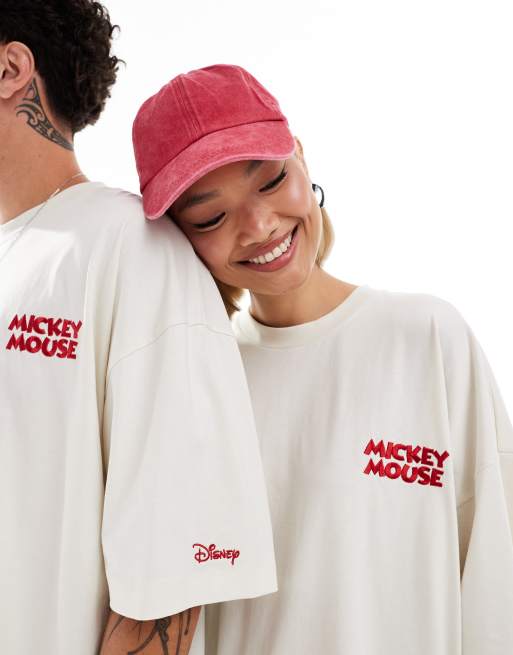 ASOS DESIGN Disney unisex extreme oversized t-shirt with Mickey mouse ...