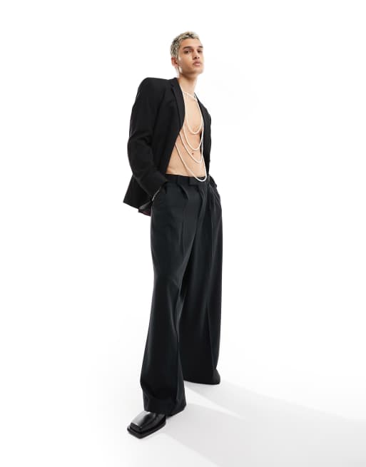 ASOS DESIGN draped faux pearl body harness | ASOS