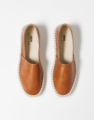 ASOS DESIGN - Espadrilles color cuoio | ASOS