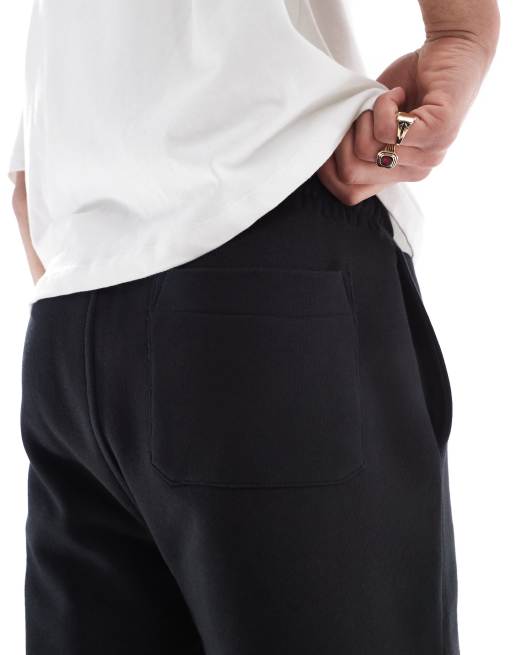 ASOS DESIGN essential slim trackies in black | ASOS