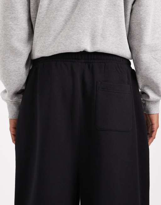 ASOS DESIGN essentials loose fit sweatpants in black | ASOS