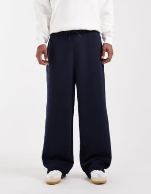 ASOS DESIGN - Essentials - Pantalon de jogging ample - Bleu marine | ASOS