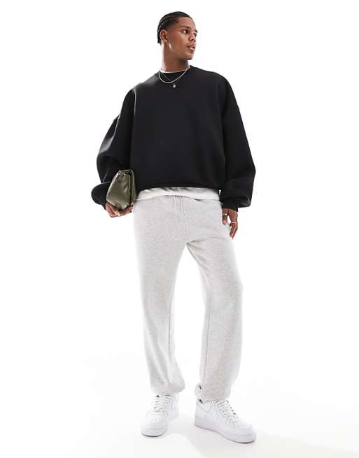 ASOS DESIGN - Felpa super oversize in tessuto scuba pesante nera | ASOS ASOS DESIGN - Felpa super oversize in tessuto scuba pesante nera | ASOS