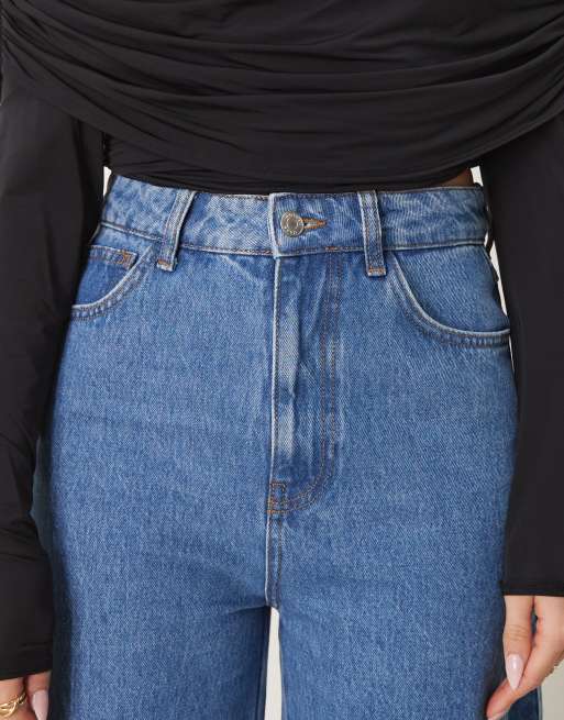ASOS DESIGN flared jeans with two-tone panels | ASOS