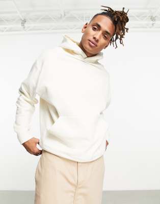 ASOS DESIGN heavyweight oversized hoodie in off white | ASOS