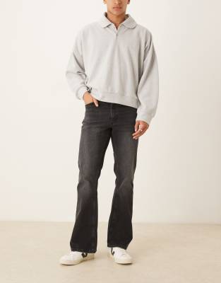 ASOS DESIGN - Jean évasé vintage - Noir délavé | ASOS