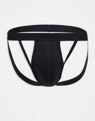 ASOS DESIGN jock strap in black | ASOS