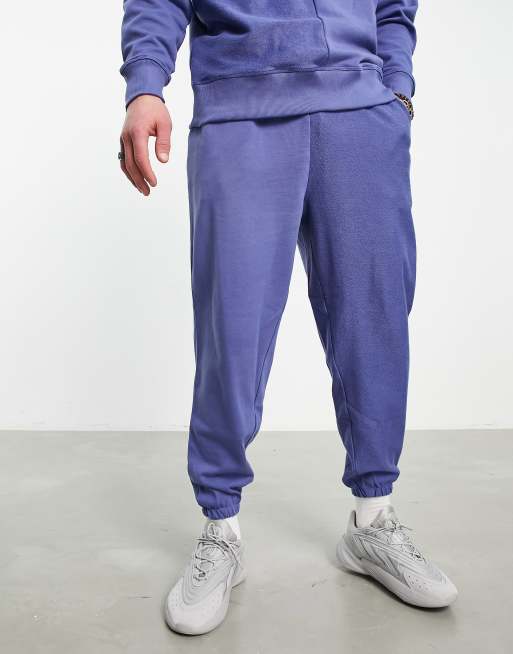 Asos Design Jogger Densemble Oversize Bleu Asos