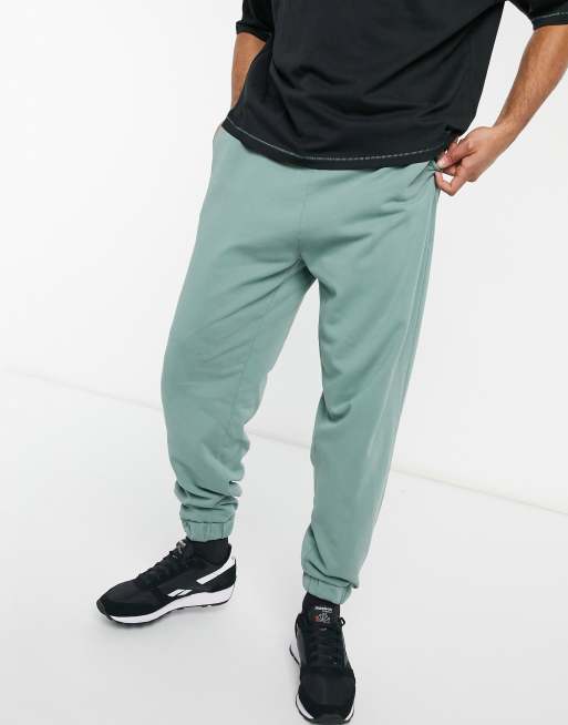 Asos Design Jogger Oversize Densemble Vert Délavé Asos