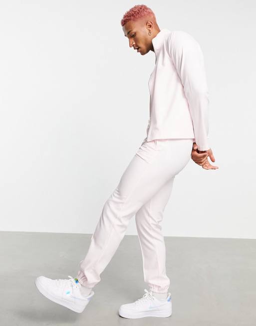 Asos Design Jogger Slim élégant Densemble Rose Pastel Asos