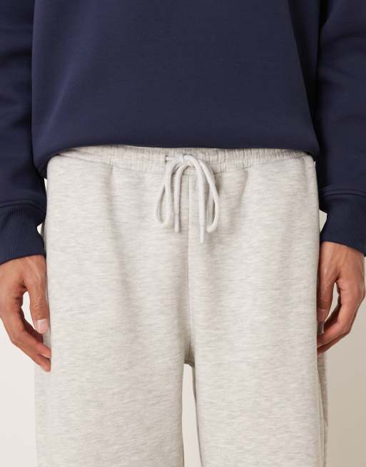 ASOS DESIGN loose trackies in light grey | ASOS