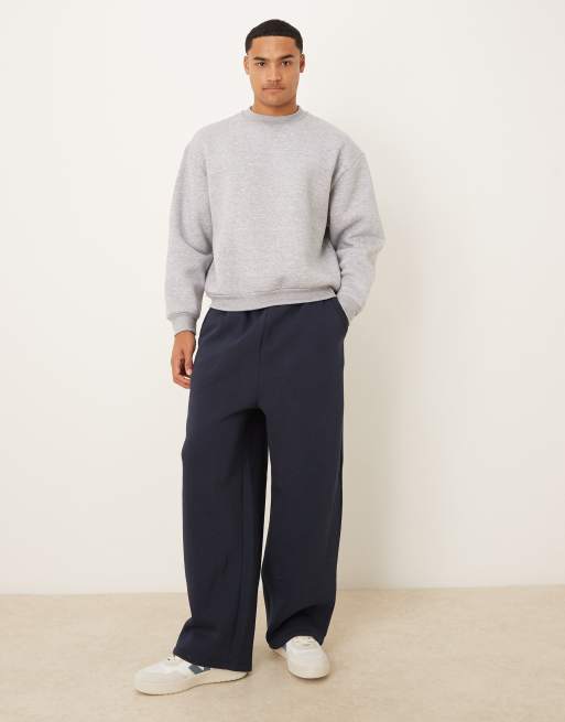 ASOS DESIGN loose trackies in navy | ASOS