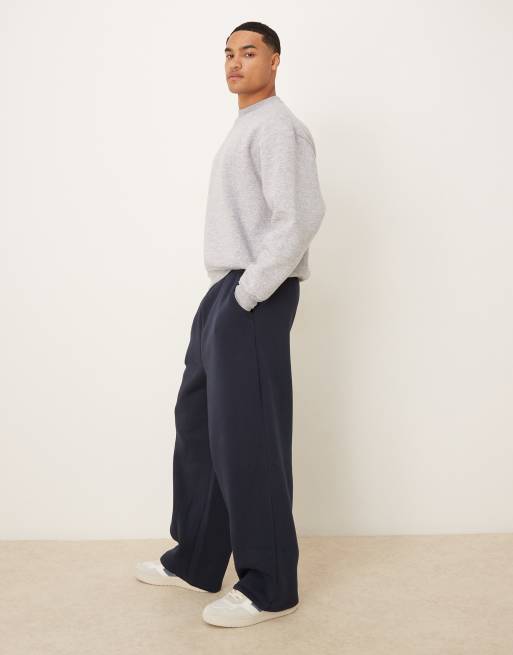 ASOS DESIGN loose trackies in navy | ASOS