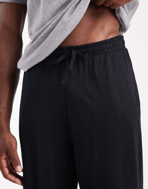 ASOS DESIGN lounge bottoms in black | ASOS