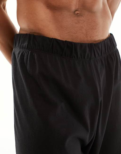 ASOS DESIGN lounge pants in black jersey | ASOS