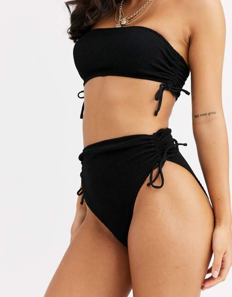 Bikini z wysokim stanem | Doły od bikini z wysokim stanem i komplety | ASOS