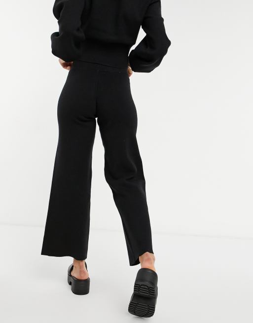 ASOS DESIGN mix & match lounge premium knitted straight leg pants in ...