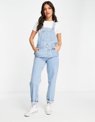 ASOS DESIGN 'original' denim overalls in midwash | ASOS
