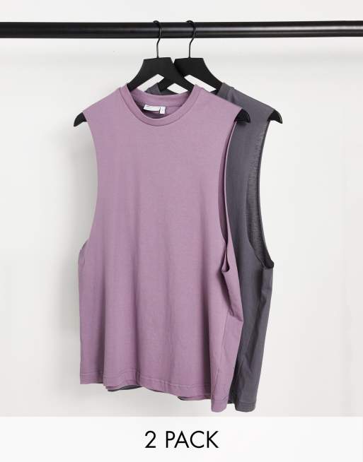 Asos Design Oversize Trägertop Im 2er Pack Asos