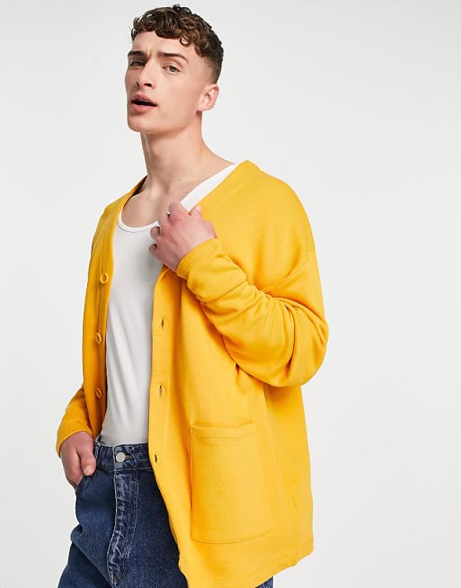 ASOS DESIGN oversized cardigan in yellow | ASOS ASOS DESIGN oversized cardigan in yellow | ASOS