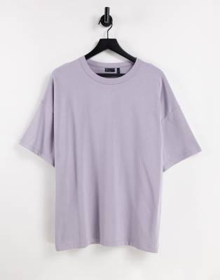 ASOS DESIGN oversized heavyweight t-shirt in washed purple | ASOS