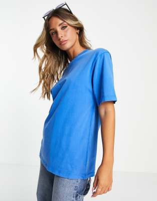 ASOS DESIGN oversized t-shirt in blue | ASOS