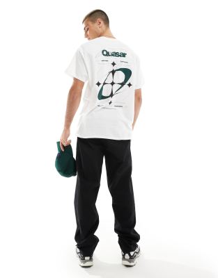 ASOS DESIGN oversized t-shirt with back print in white | ASOS