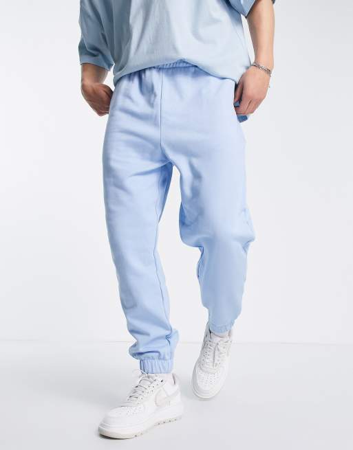 ASOS DESIGN oversized trackies in pastel blue | ASOS