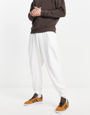 ASOS DESIGN oversized trackies in white | ASOS