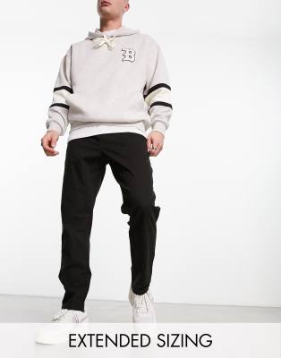 ASOS DESIGN - Pantalon chino fuselé - Noir | ASOS