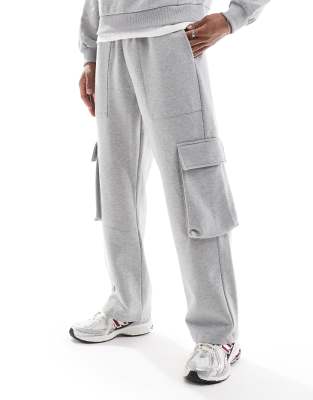 ASOS DESIGN - Pantalon de jogging large à poches cargo en tissu épais 400 g/m² de qualité ...