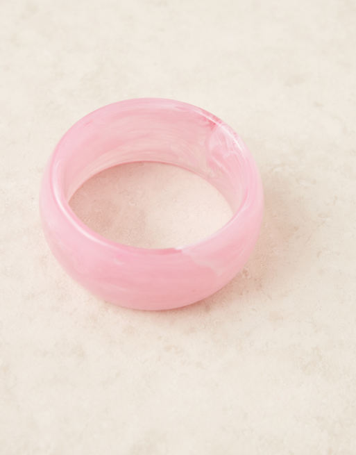 ASOS DESIGN pink resin bangle | ASOS