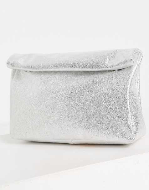 Clutch Bags | Black & Silver Clutch Bags | ASOS