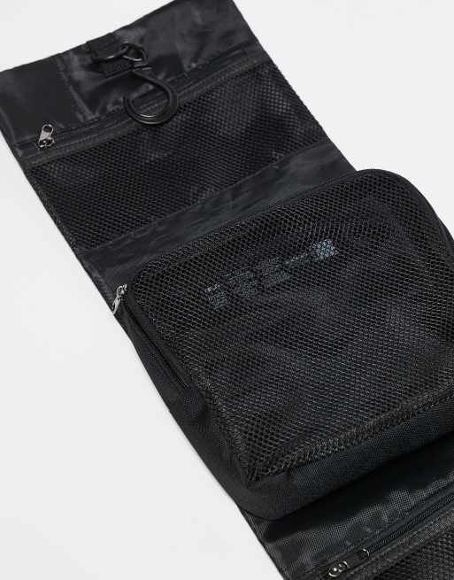ASOS DESIGN roll wash bag in black | ASOS