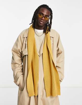 ASOS DESIGN - Sciarpa standard color senape | ASOS