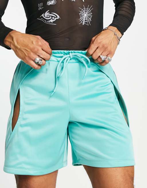 ASOS DESIGN - Short décontracté à découpes et liserés contrastants ...