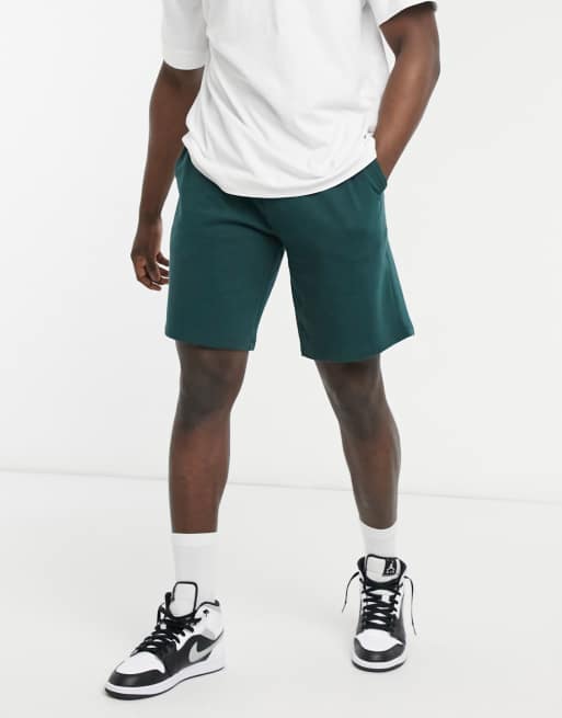 Asos Design Short Oversize En Jersey Vert Forêt Asos