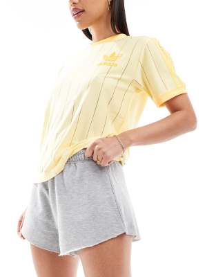 ASOS DESIGN - Short taille haute en molleton - Gris chiné | ASOS