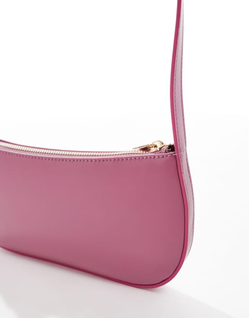 ASOS DESIGN shoulder bag in pink | ASOS