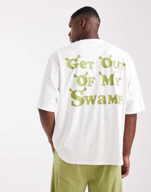 ASOS DESIGN Shrek pyjama set in green | ASOS