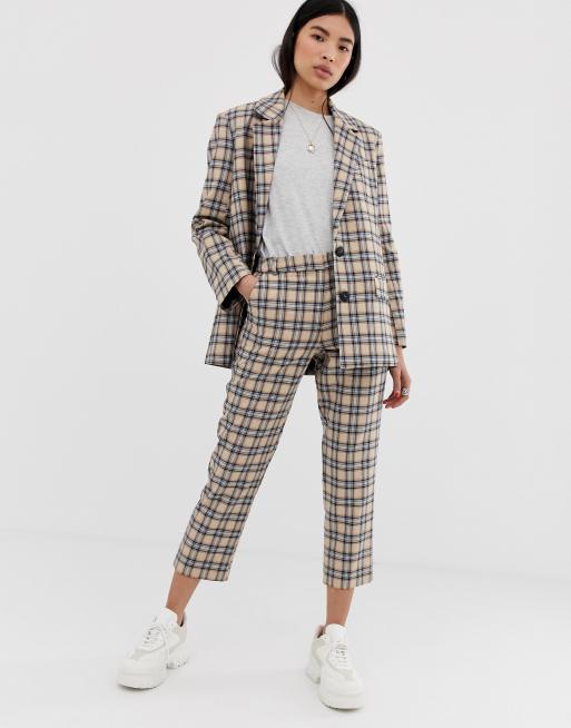 ASOS DESIGN suit in light based check | ASOS