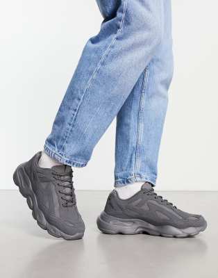 ASOS DESIGN sneakers in gray with chunky sole | ASOS