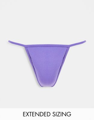 ASOS DESIGN - String minimaliste - Violet | ASOS