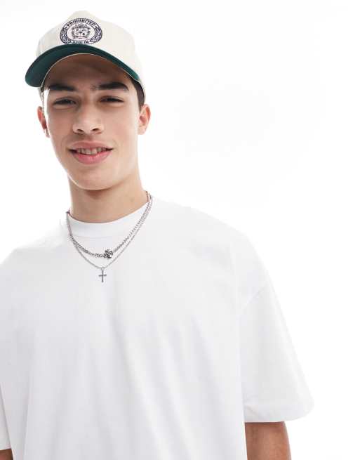 ASOS DESIGN super heavyweight boxy oversized t-shirt in white | ASOS