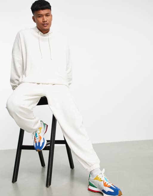 Asos Design Survêtement Ultra Oversize Blanc Cassé Asos