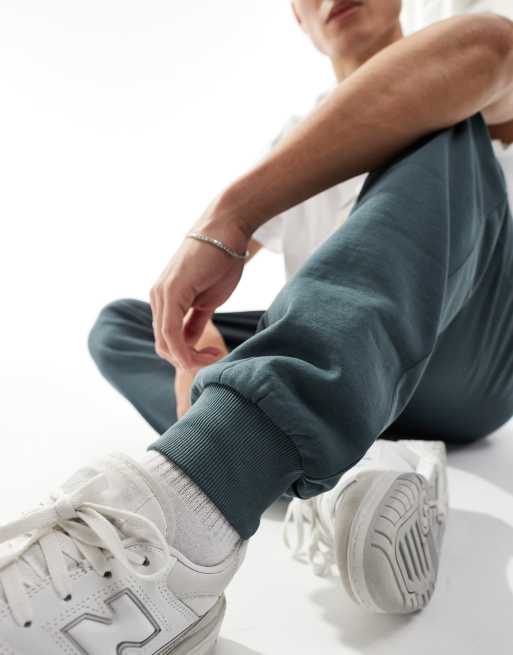 ASOS DESIGN tapered trackies in grey | ASOS