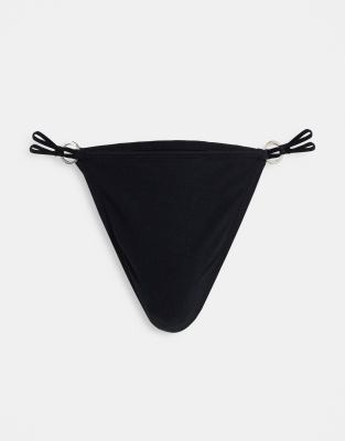 ASOS DESIGN thong with ring detail | ASOS