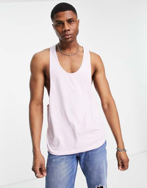 Asos Design Trägertop Aus Bio Baumwolle In Flieder Mit Extremem