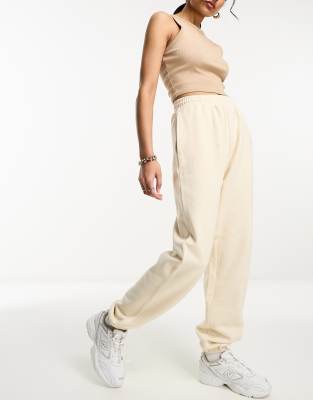ASOS DESIGN ultimate jogger in ecru | ASOS