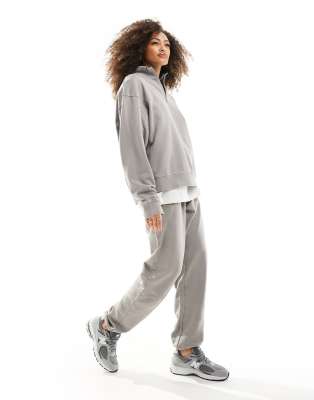 ASOS DESIGN ultimate trackies in washed grey | ASOS